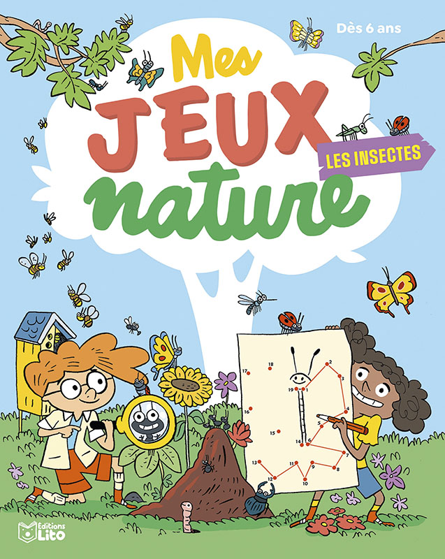 MES JEUX NATURE LES INSECTES - La cabane de Gribouille